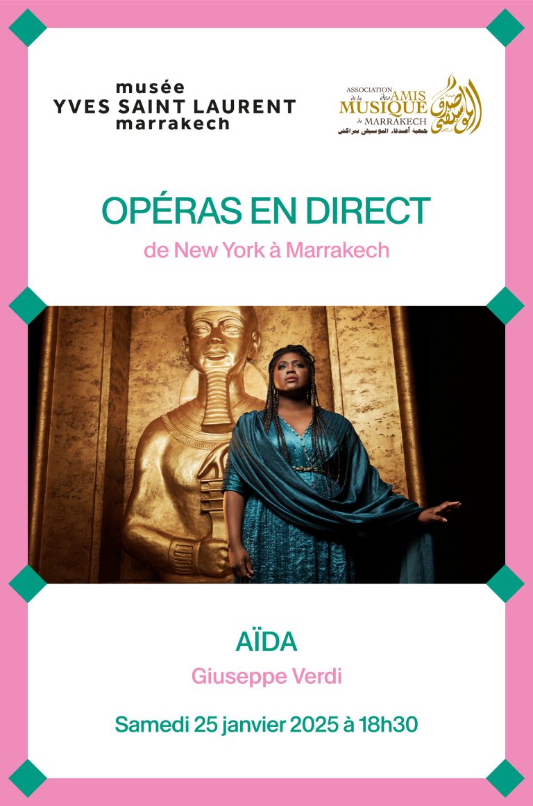 LIVE MET OPERA 2024-2025 – Aïda – Jardin Majorelle